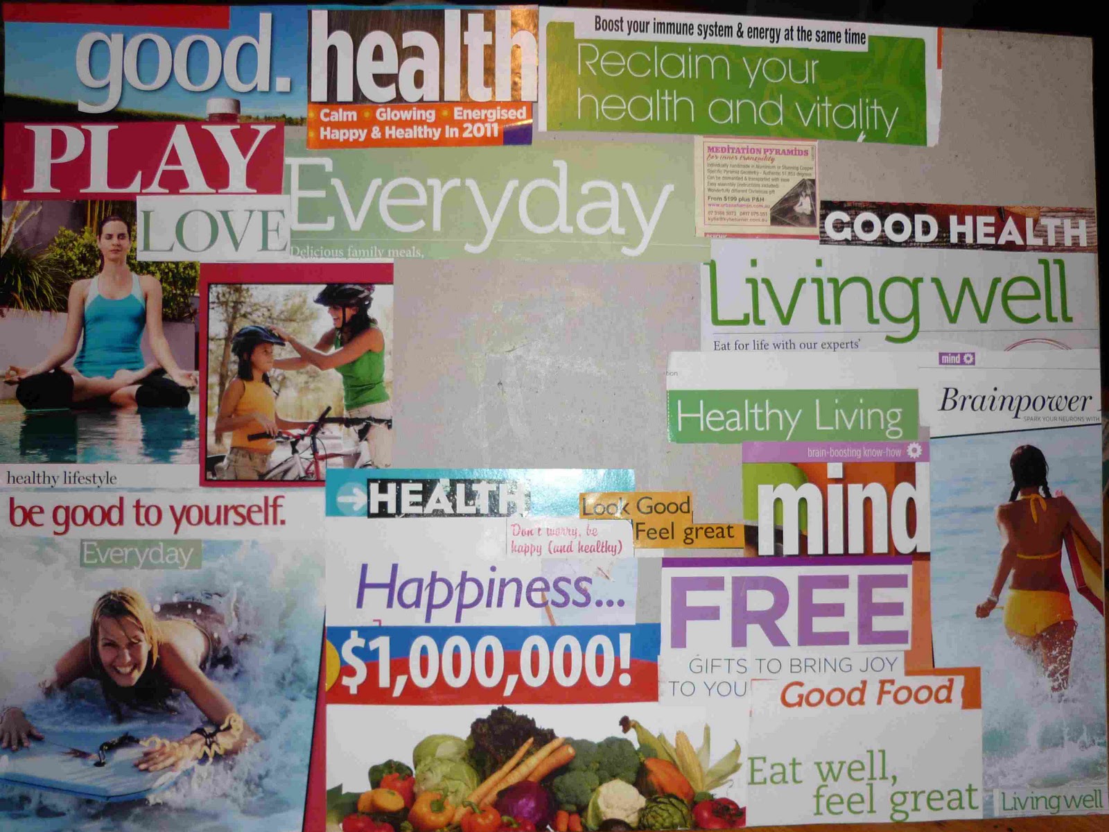 Simpleliving My New Vision Board Simpleliving My New Vision Board