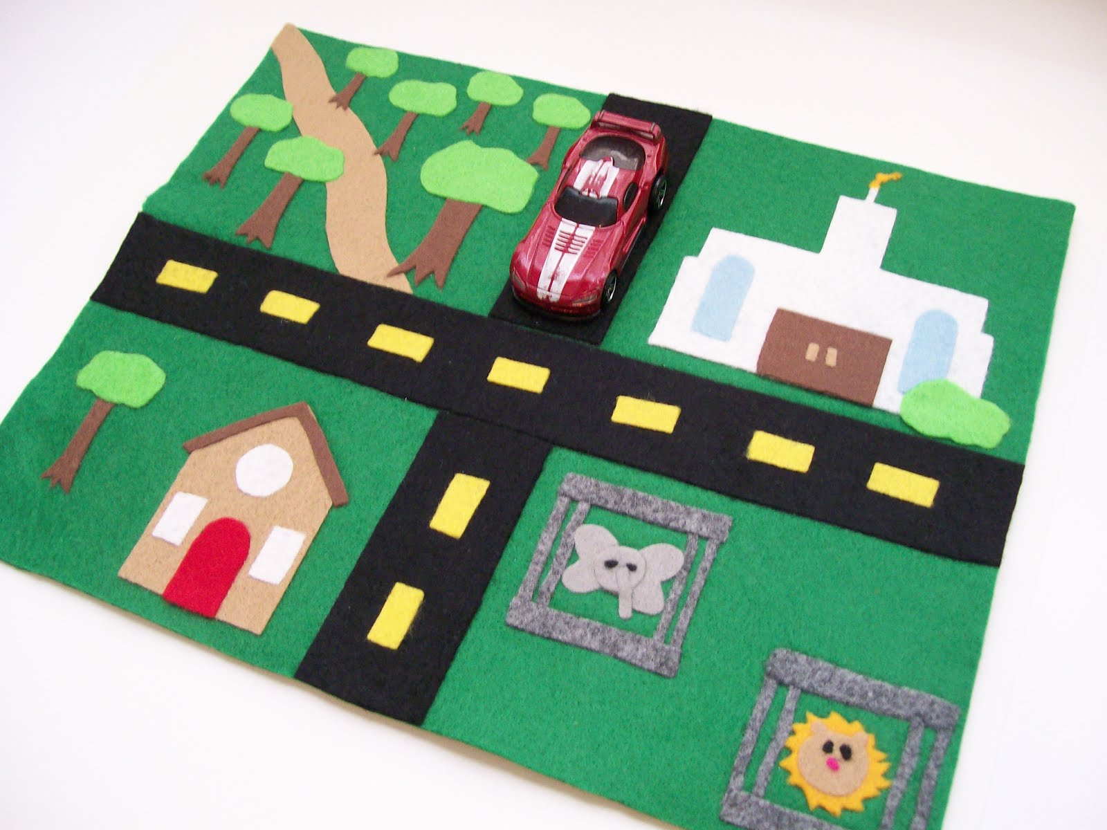 Serving Pink Lemonade: Mini Car Mats--take 2 ( . . . and 3 and 4)