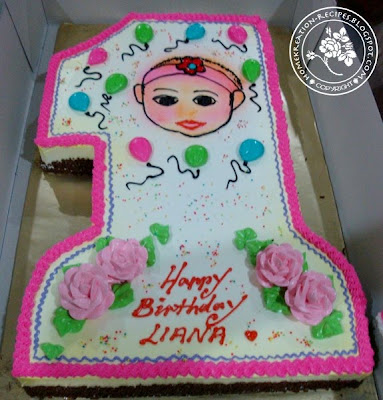 HomeKreation - Kitchen Corner: Another Birthday Cake for Liana