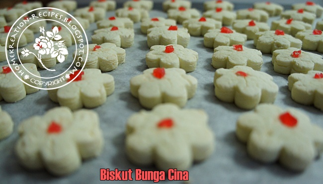 HomeKreation - Kitchen Corner: Biskut Bunga Cina