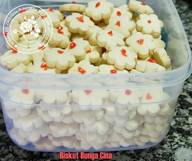 HomeKreation - Kitchen Corner: Biskut Bunga Cina