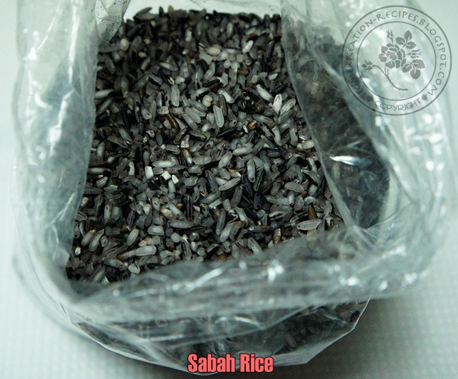 HomeKreation - Kitchen Corner: Nasi Dagang (Fragrant Black Rice)