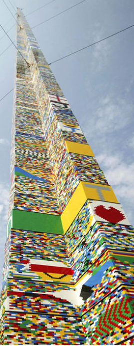 The Joke Herald: Worlds tallest Lego tower is built in Lego tower ...