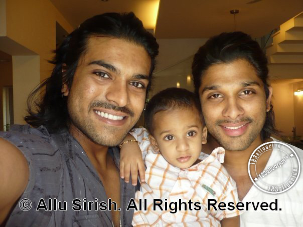 Allu Arjun Lovely Family Photos (Rare Piczz) | A Fan Site of Bunny