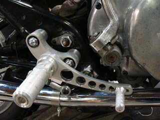 RAS Moto: Yamaha XS650 Rearset Controls