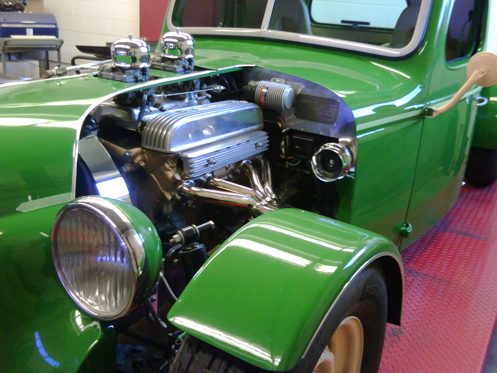 RAS Moto: Big Green Rat Rod
