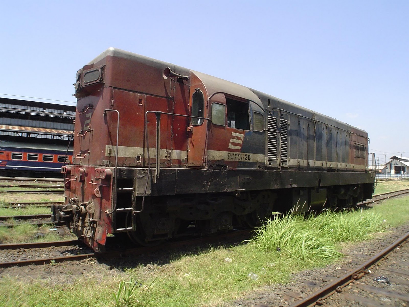 Indonesian Locomotive Train: Locomotive Diesel Electric By EMD BB 200