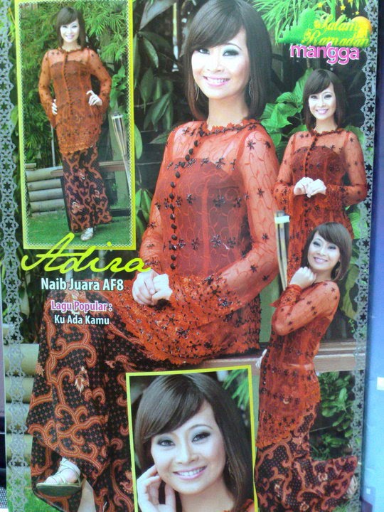 Adira AF8 Page: Adira and Shahir Pictures and Story in Mangga Magazine ...