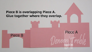 A Path of Paper: Castle Card, Template & Instructions