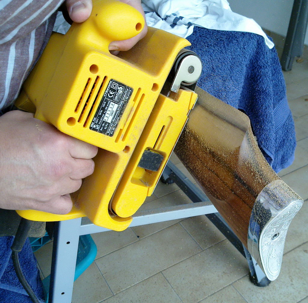 " Broken Sights ": Custom Made Ginb Stock for HW35