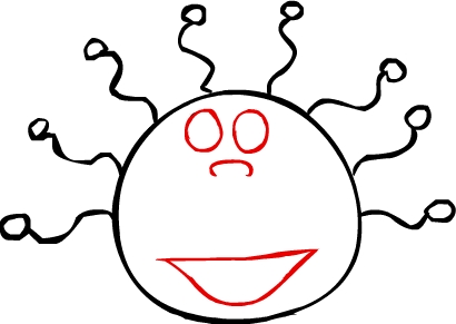 Fun4theBrain Chatter!: How to Draw: Squish!