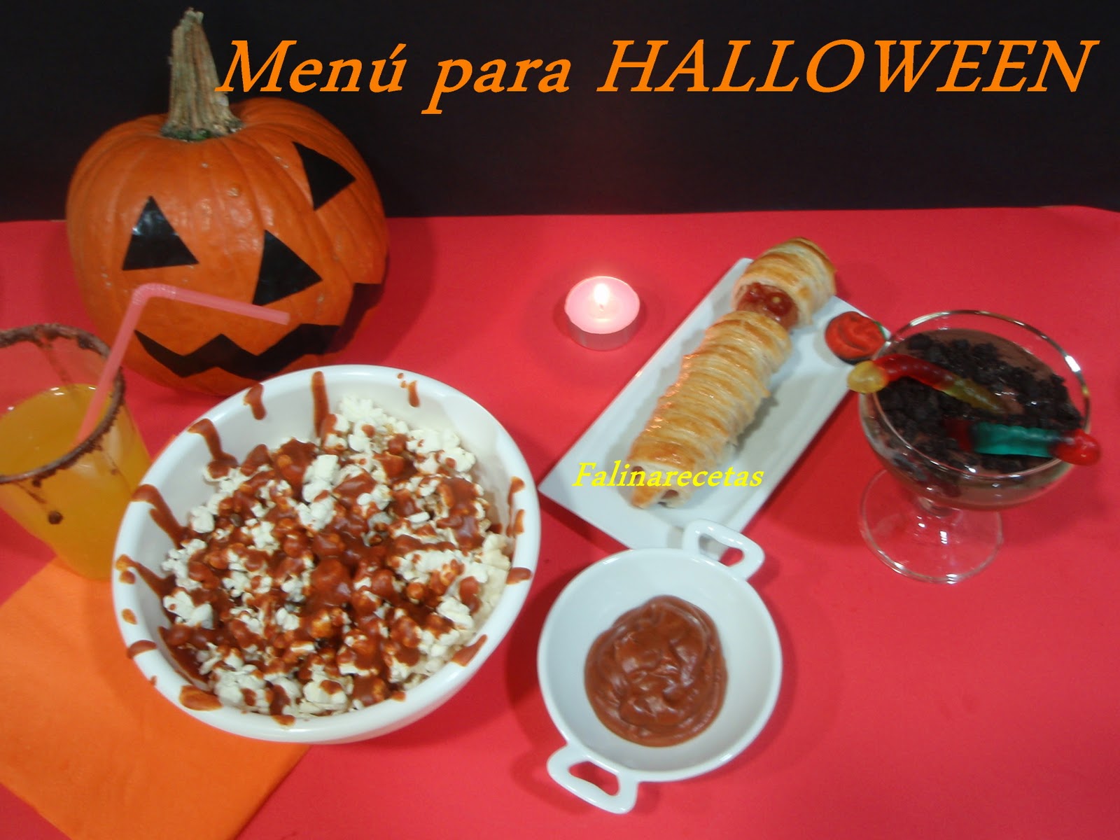 El recetario de Falina: Menú para HALLOWEEN