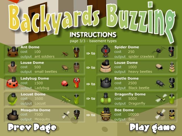 Awesomer Than Thou: Game Review: Backyard Buzzing