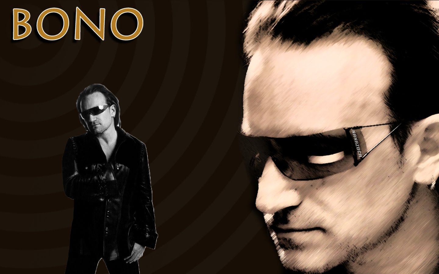 U2 Wallpapers: BONO