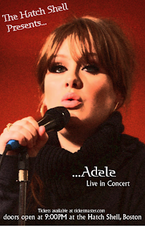 Mae Planert: Adele concert poster