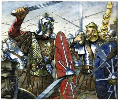 Soldati Romani del Tardo Impero: Soldati Romani all'epoca di Settimio ...