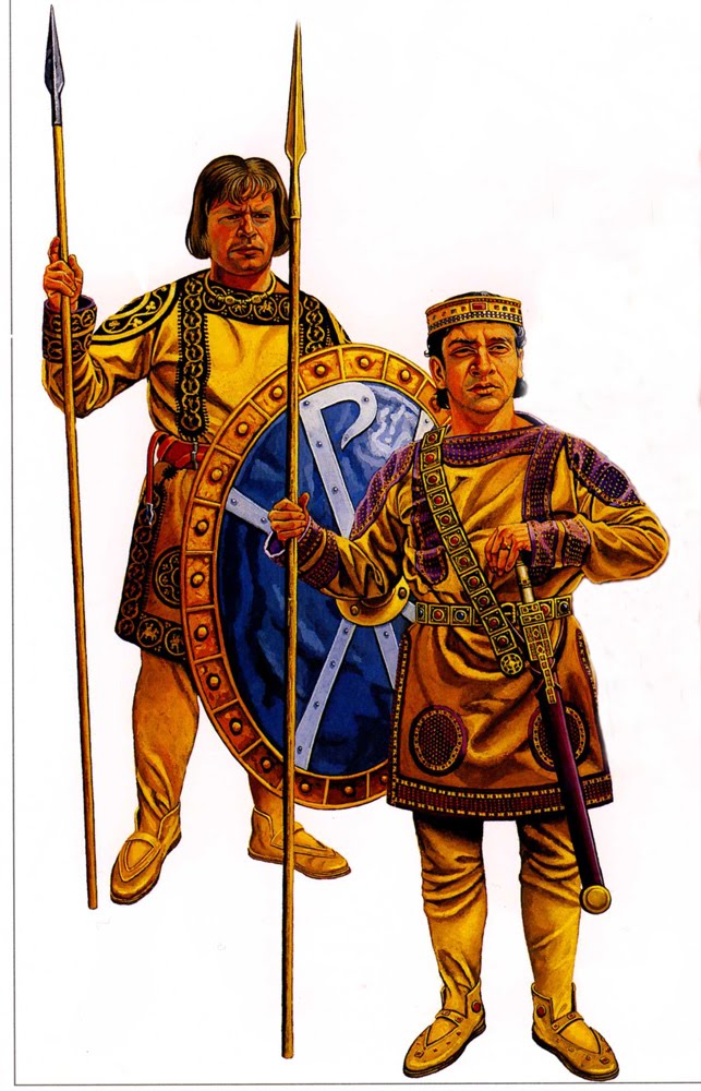 Soldati Romani del Tardo Impero: Soldati Romani nel V° secolo A.D.