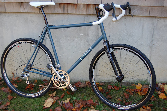 Plus One Lap: Handmade Cyclocross Bike: Greg's Pereira