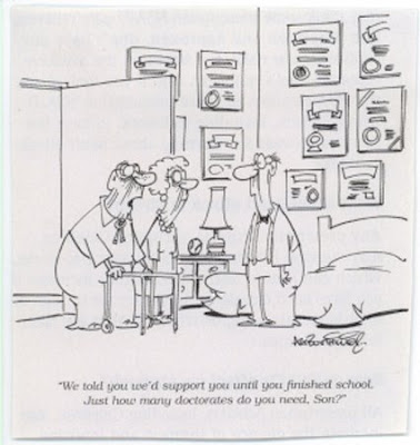 My education....: The Eternal College Student!