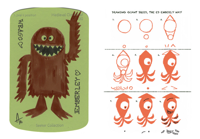 Nate Wragg Art and Illustration: Ed Emberley Tribute