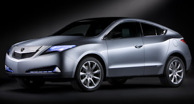 carscoop: Acura ZDX Sporty Crossover Concept Revealed at New York Show