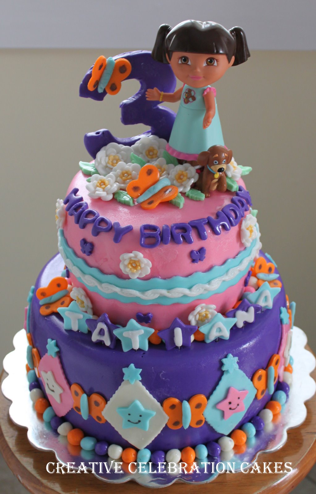 Perfectly Magical Events: Dora Birthday Cake