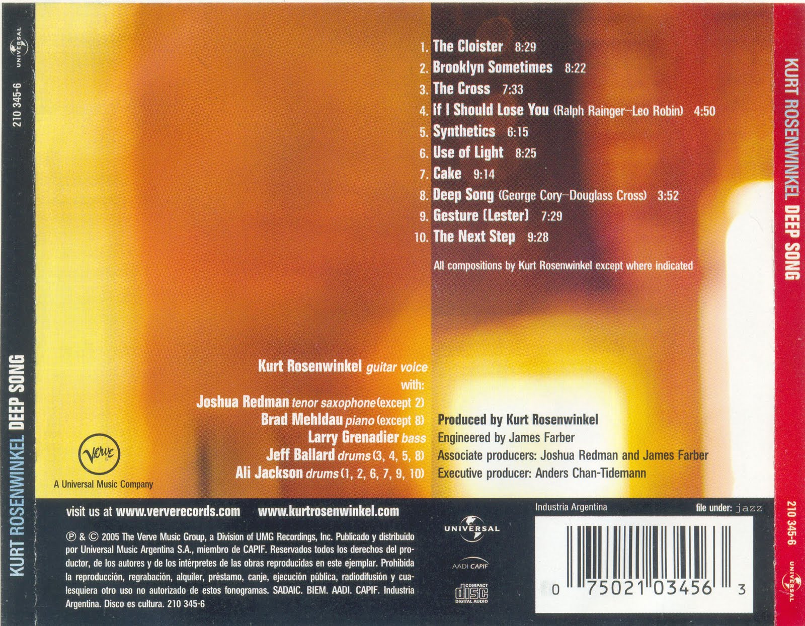 Scanscanscans: Kurt Rosenwinkel - Deep Song