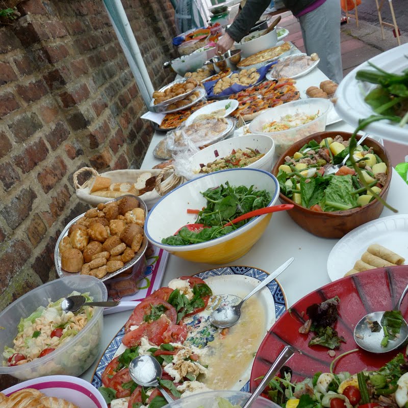 Street party and three easy buffet dishes - The Graphic Foodie ...