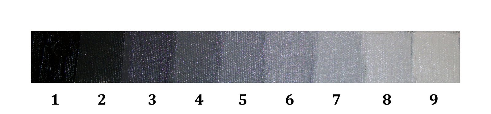 Art/Yoga Fusion: Nine Value Scales - Studies