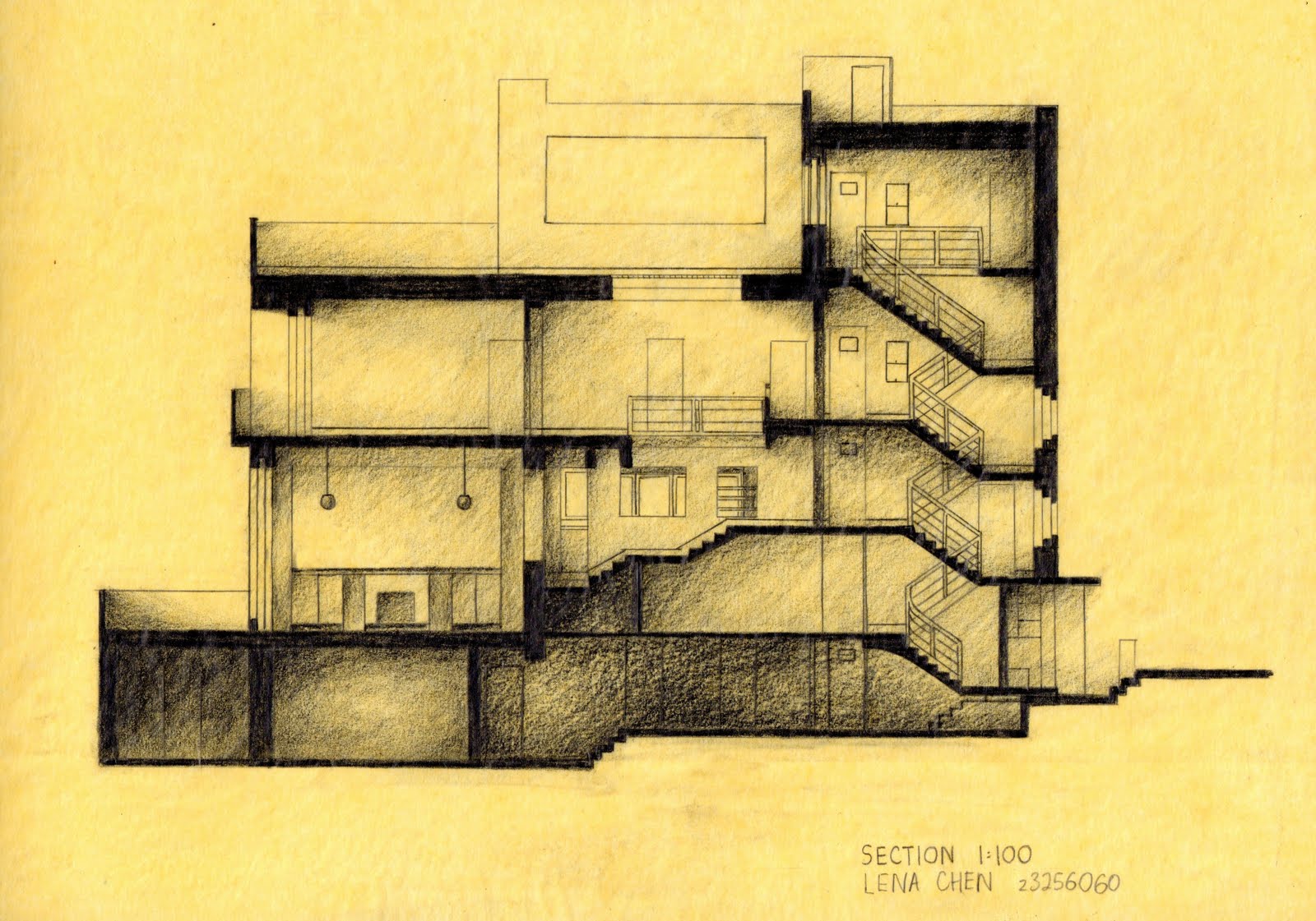 Lena Chen Arch1201 2010: Poche Renderings