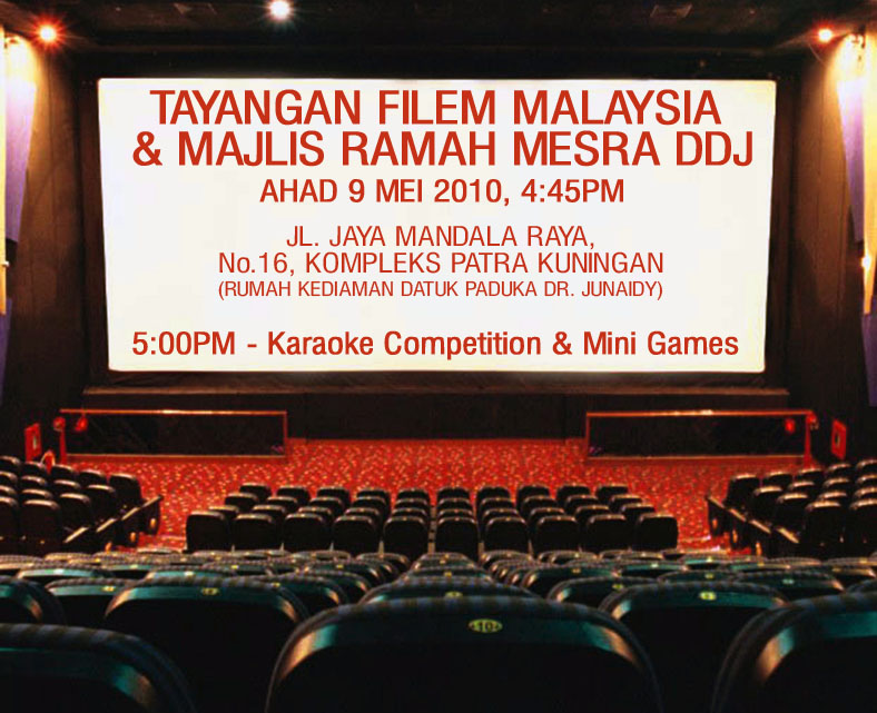 Kelab UMNO Jakarta: Tayangan Filem Malaysia & Ramah Mesra Bersama DDJ