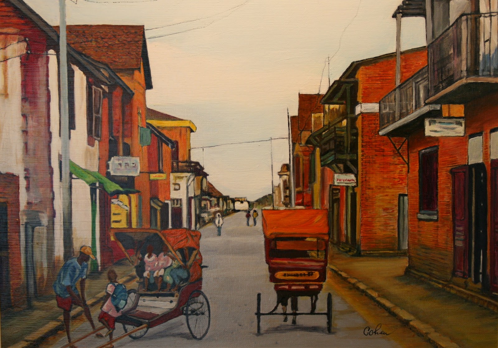 OCHEN artiste peintre havrais: GALERIE 2 - Thème Madagascar - Huiles ...