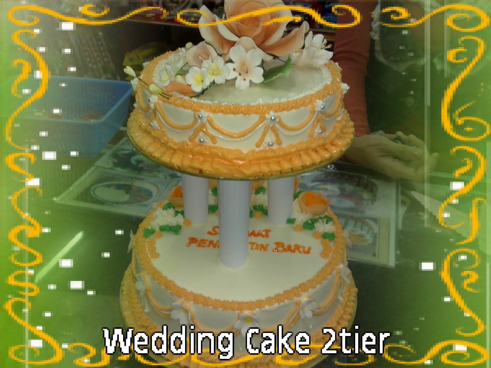 L'mis Cakes & Cupcakes Ipoh Contact : 012-5991233 : 2 Tier Wedding Cake ...