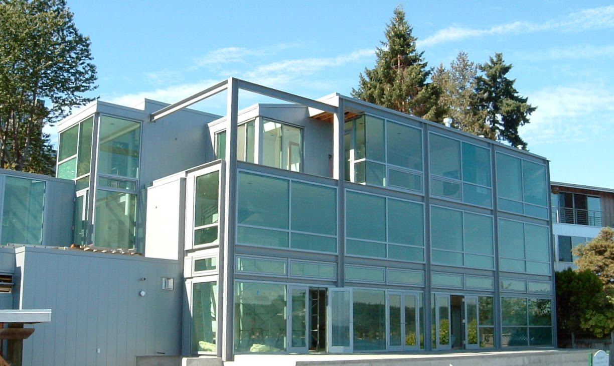 W. Carlton Lambert Architect: Private Residence, Lake Washington, Seattle