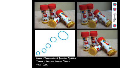 Birthday Party Favors: Sesame Street (Elmo) Theme