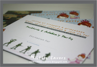 Birthday Party Favors: Military Theme