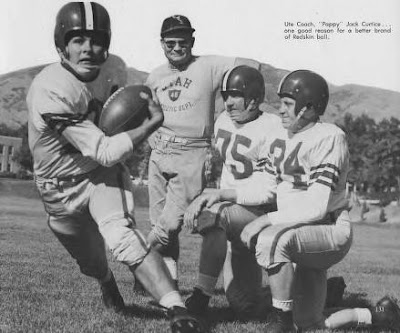 Louis J. Mele Sports Chronicles: 1955-1956 University of Utah Football ...