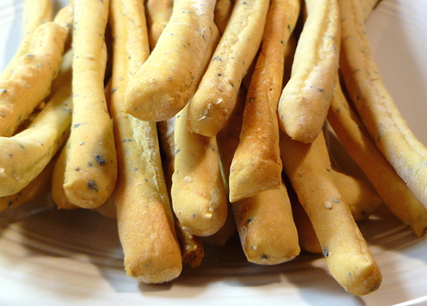 Cookistry: Crunchy Seedy Breadsticks