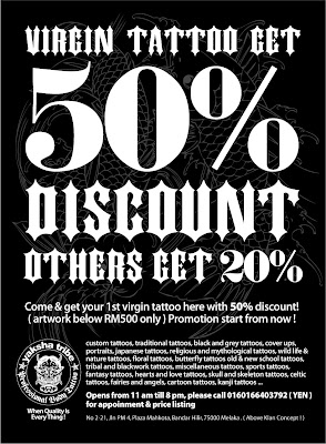 TRIBE WAY .......: PROMOTION TIME FOR TATTOO