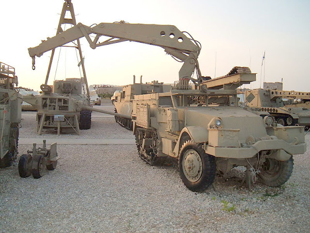 IDF ARMOR חיל השריון-צה"ל: M2 M3 Half Tracks in the IDF service זחל"מים ...