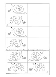 Maternelle: Escargot qui compte