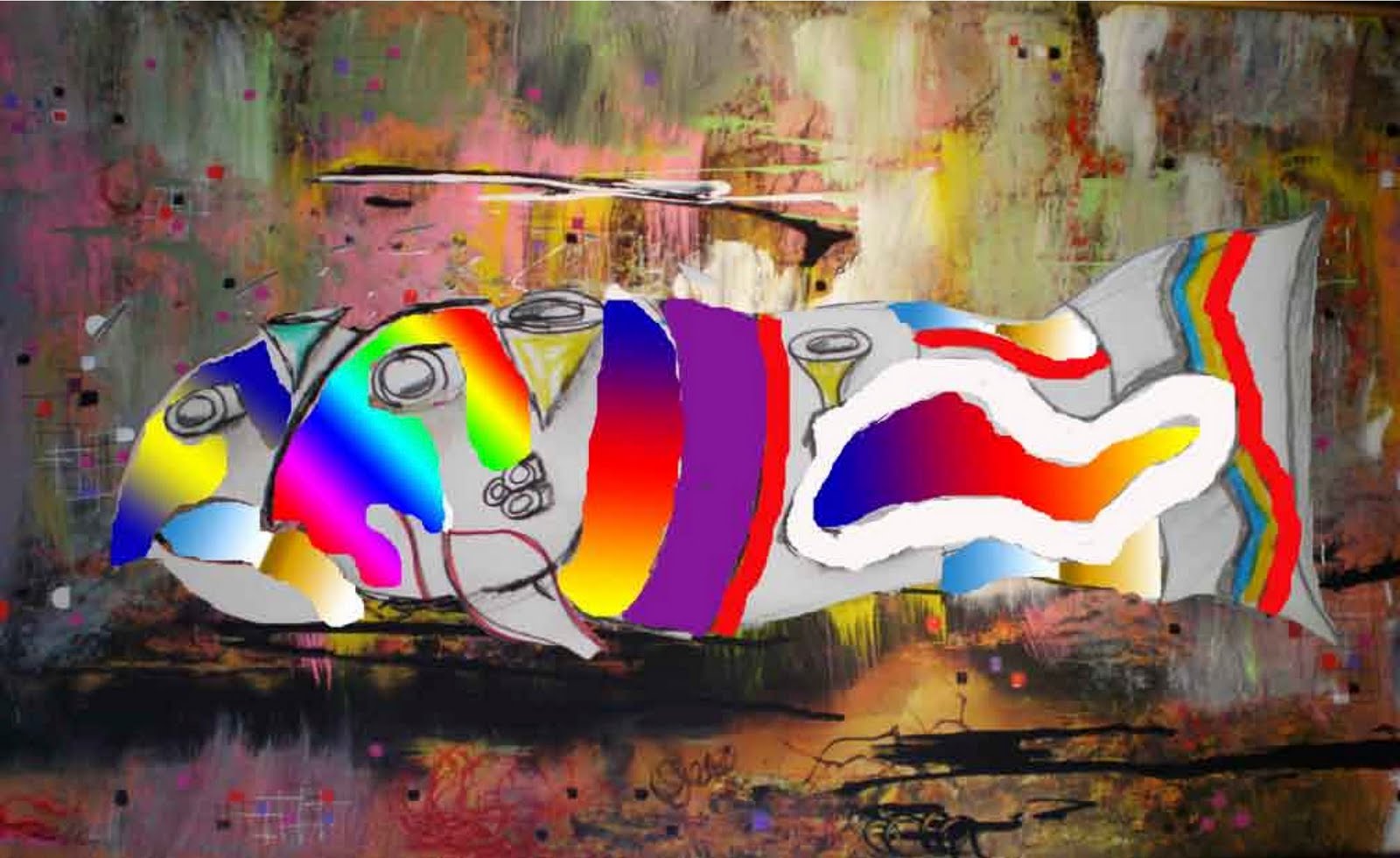 J.F. Thamm Gallery: Tom Gribble: Cubist Fish