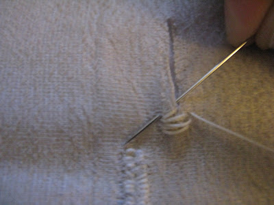 Homemaker's Guide to the Galaxy: How To Repair A Tear In Microfiber