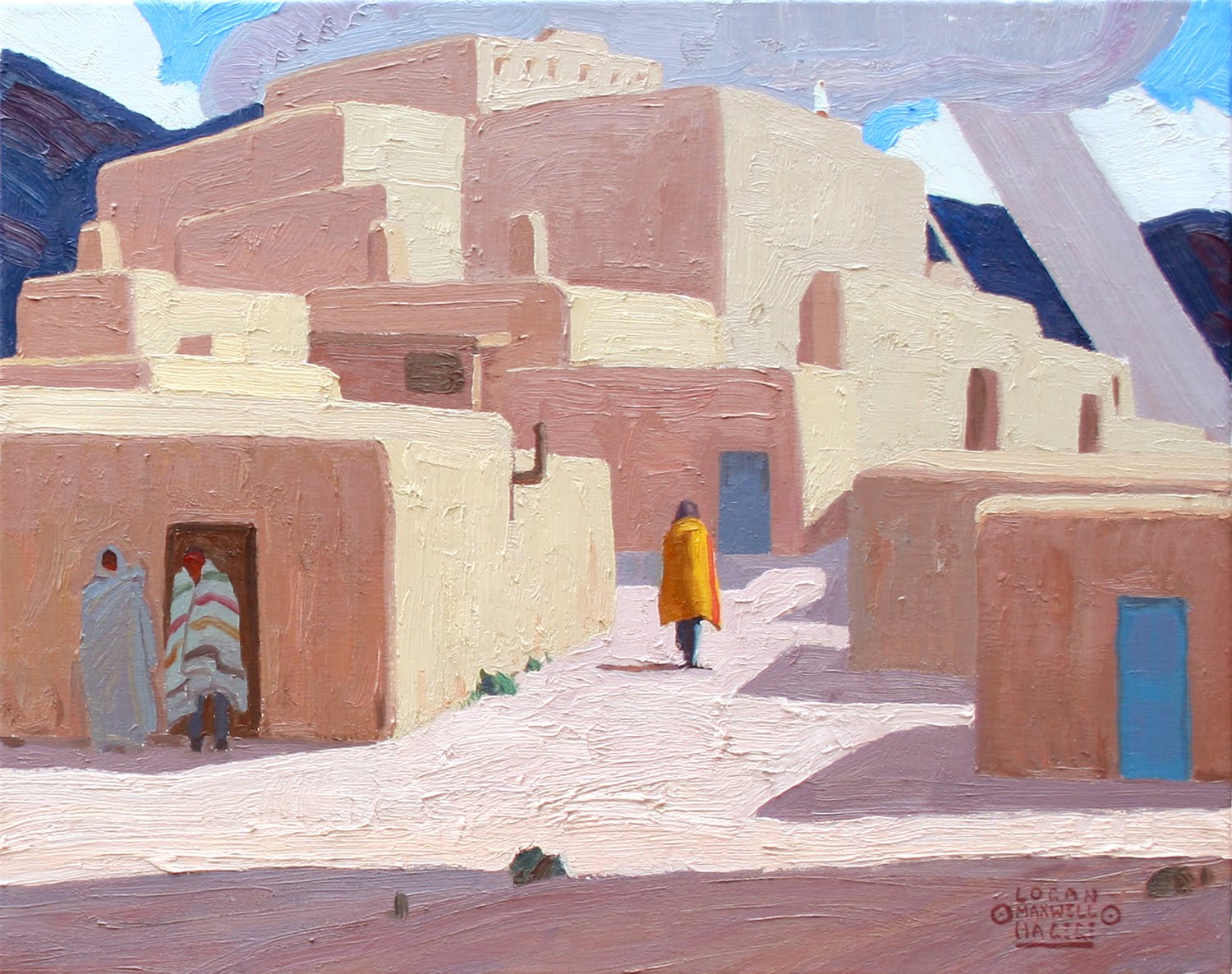 Logan Maxwell Hagege: One-Man Show Santa Fe, Strong-Schenck Galleries