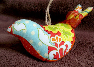 Modest Maven: Plump Partridge Ornament Tutorial