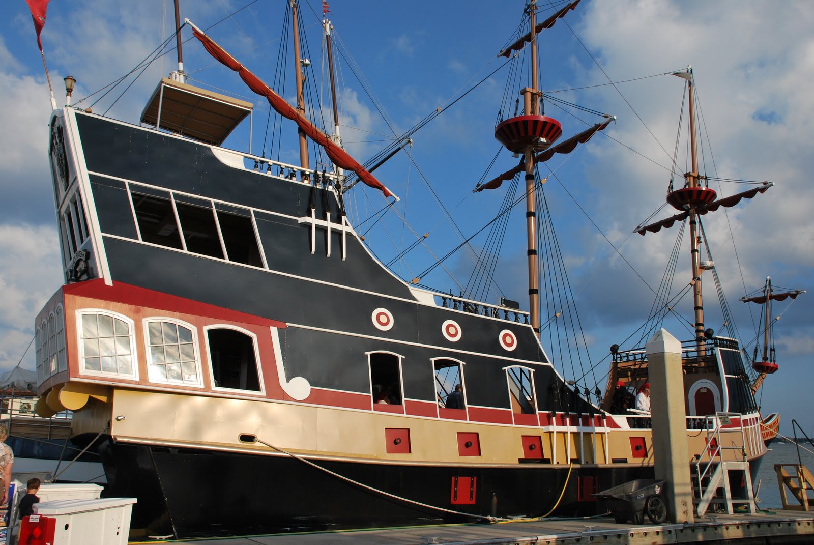 Tk And Lukes Blog Blackbeard On The Pirate Ship
