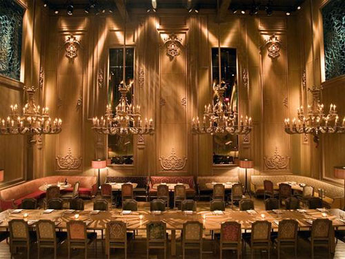 Restaurant Design: New Baroque style