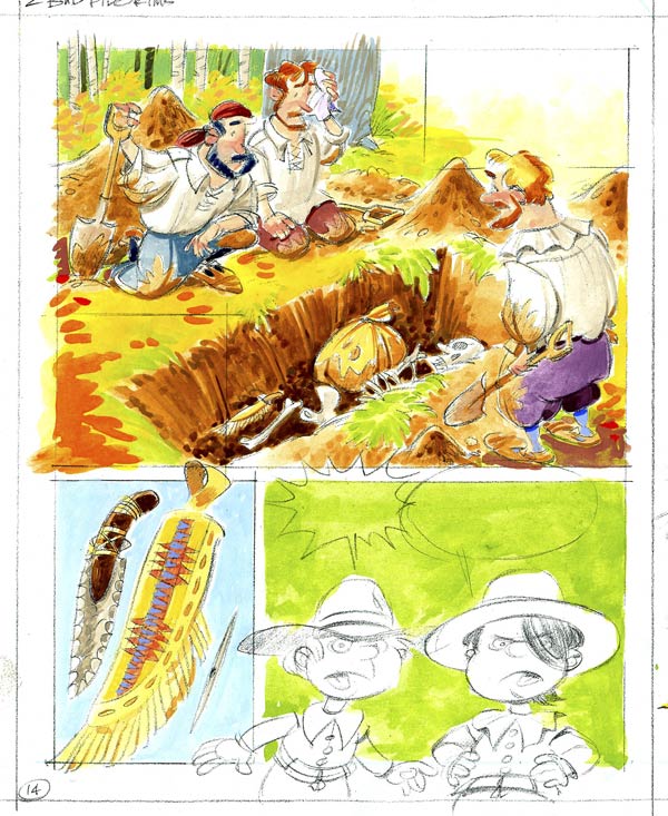 Vince Dorse Art Blog: John Manders & Vince Dorse : Two Bad Pilgrim ...