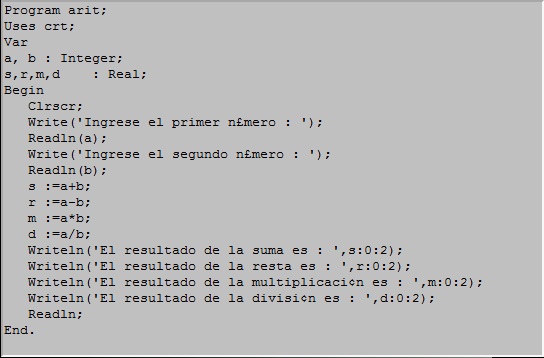 Lenguaje de Programacion / Jose bernal: Lenguaje de Programación Pascal