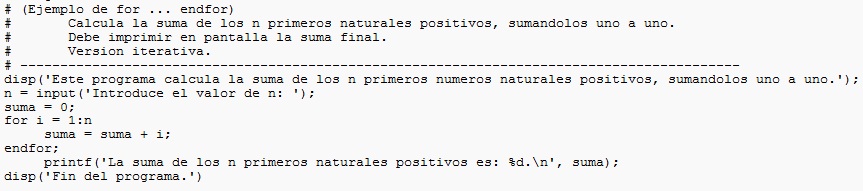 Lenguaje de Programacion / Jose bernal: LABORATORIO DE LENGUAJES - Octave